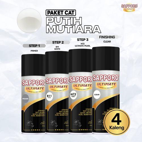 Jual Paket Cat Putih Mutiara Non Yellowing / Sapporo Ultimate / Cat ...