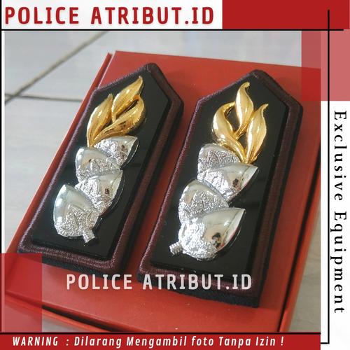 Jual MONOGRAM POLRI MODEL MIKA KILAP LIS BORDIR - Kab. Bandung Barat ...