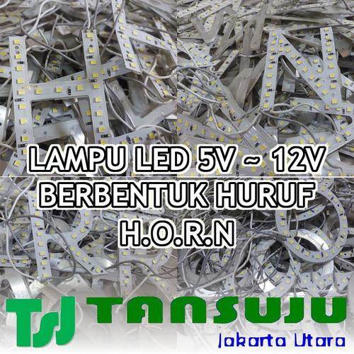 Jual Lampu LED 5V - 12V DC Berbentuk Huruf Cocok Untuk Hias Logo ...
