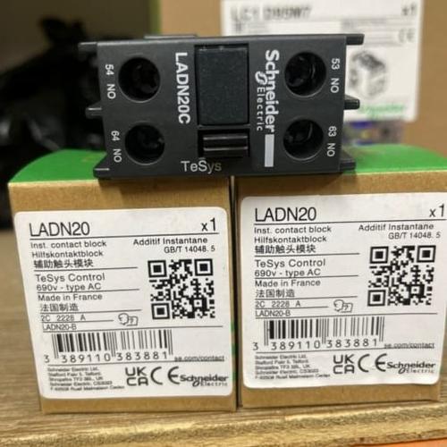 Jual Auxiliary Contact / Kontak Bantu LADN20 Schneider 2NO - Jakarta Pusat - Badja Electric ...