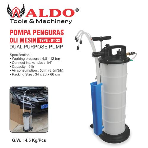 Jual POMPA PENGURAS OLI MESIN TYPE : DT-32 / DUAL PURPOSE PUMP / ALAT ...