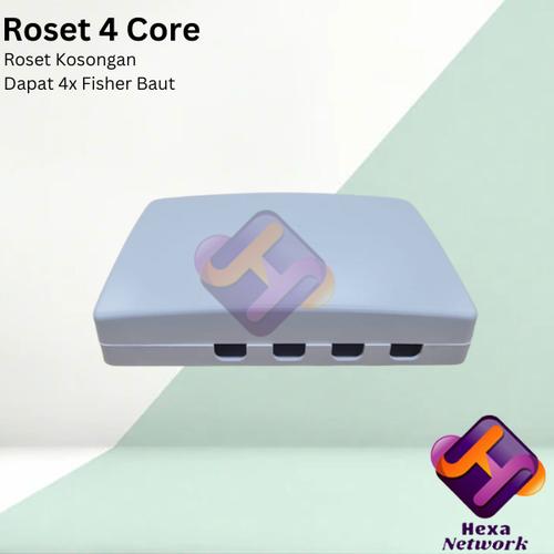 Jual Roset Fiber Optic 4 Core kosongan|Roset FO 4 Core - KOSONGAN ...