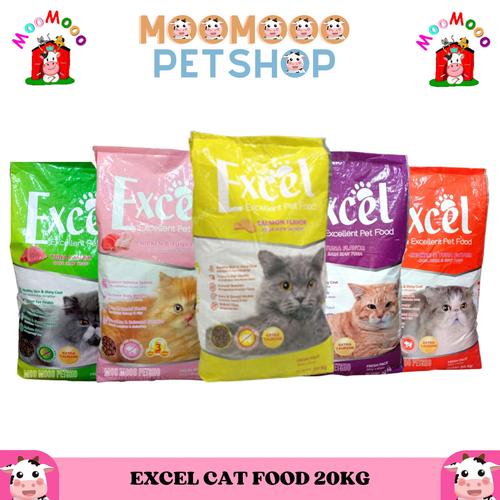 Jual Makanan Kucing Murah Excel 20Kg isi 40 pcs/Pack 500gr Excel All ...