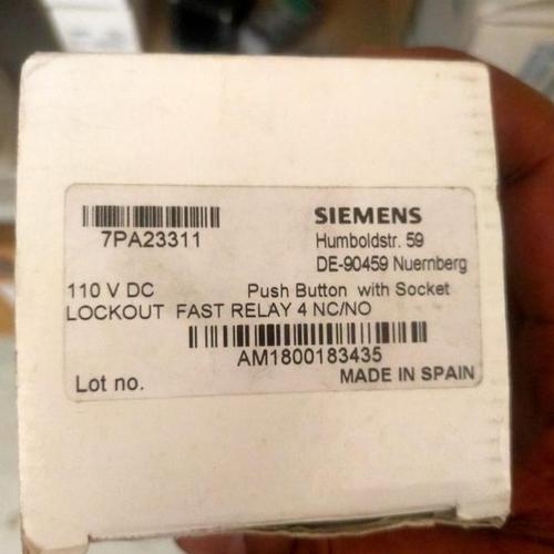Jual Siemens 7Pa2331 Locout Relay 110Vdc - Jakarta Timur - Indoteknik ...