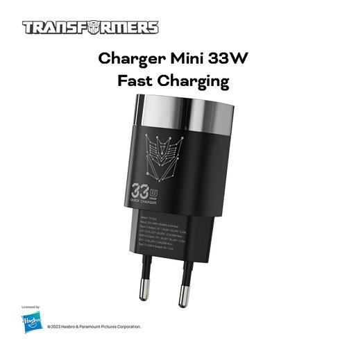Jual Transformers Kepala Charger Mini 33W Adaptor USB Type C PD Digital ...