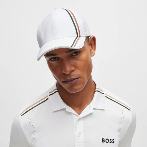 Jual Topi golf Cap Boss For man Water Repellant Signature stripe and ...