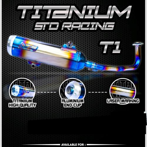 Jual Shijiro Standar Racing City Runner Full Titanium - 38, vario ...