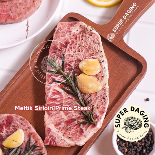Jual Sirloin Premium Wagyu Meltique / Wagyu Steak Meltik - 200gr - Kota ...