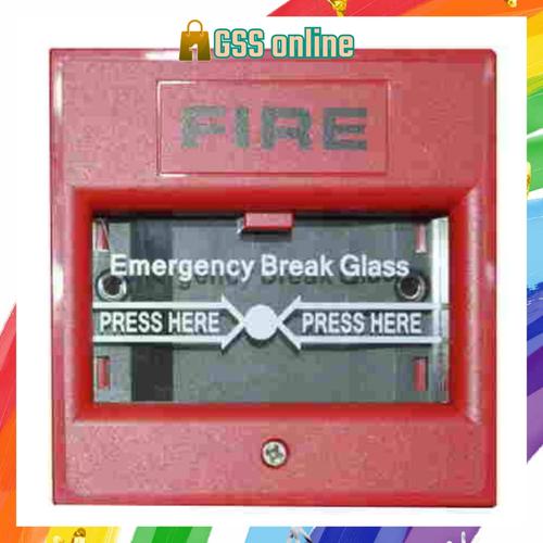 Jual Fire Alarm Manual Break Glass Manual Break Glass Original ...