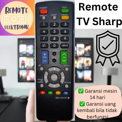 Jual REMOTE TV SHARP LCD LED GRADE ORIGINAL - Jakarta Barat - Remot ...