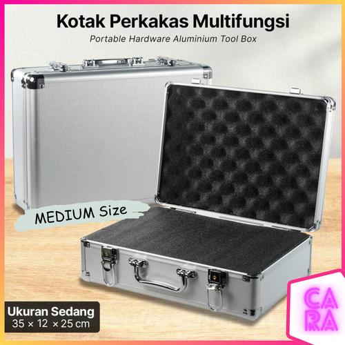 Promo Kotak Perkakas Aluminium Storage Case Tool Box Sedang Le01 ...