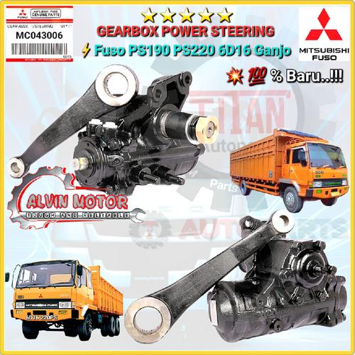 Jual GEARBOX POWER STEERING BOREM WORM STIR BAK STIR FUSO GANJO 6D16 ...