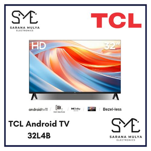 Jual TCL ANDROID TV 32L4B - NEW SMART ANDROID 32 INCH 32T8 ANDROID 11.0 ...