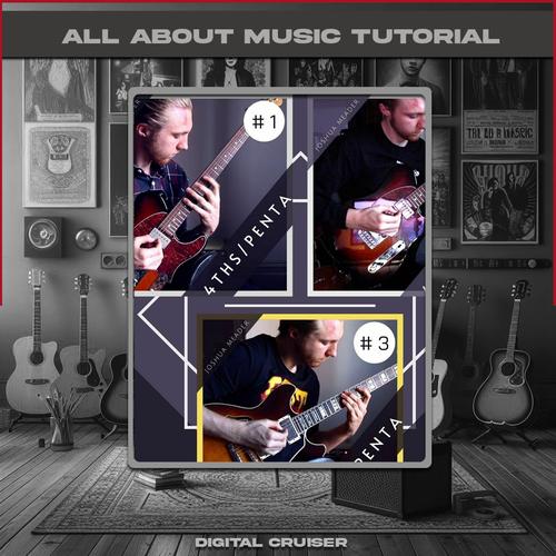 Jual Joshua Meader ALL THREE 4ths/Pentatonic Lines || Official TABS ...