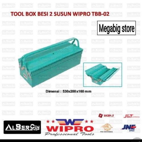 Jual Tool Box Besi 2 Susun - Wipro TBB-02 - Jakarta Barat - Megabig ...