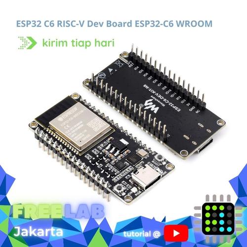 Jual ESP32 C6 RISC-V Dev Board ESP32-C6 WROOM WiFi 6 Zigbee Matter ... Jual ESP32 C6 RISC-V Dev Board ESP32-C6 WROOM WiFi 6 Zigbee Matter ...