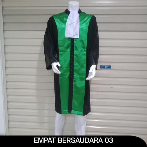 Jual TOGA HAKIM PENGADILAN NEGERI,STOK TERSEDIA WARNA HIJAU,MERAH,BIRU ...