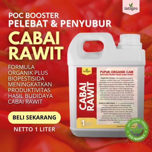 Jual Pupuk Cabe Rawit Merah / Pupuk Cabai Rawit Lebat / Pupuk Organik Cair Booster Pelebat Buah ...