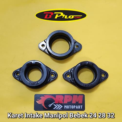 Jual Karet Intake Intek Manipol Manifold Bebek 24 28 32 Original BPro B Pro Original - Karet 32 ...