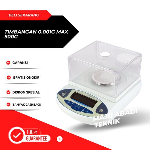 Jual Timbangan 0.001g Max 500g Digital Lab Scale 1mg 0.001 Gram ...