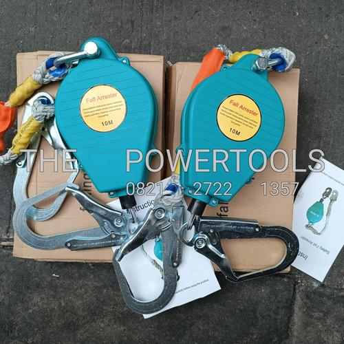 Jual Fall Arrester 5M 10M 15M 20M Self Retractable Lifeline Wire Rope ...