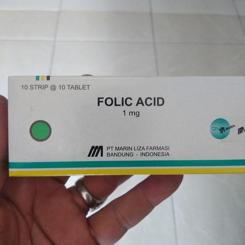 Promo FOLIC ACID 1mg Marin Liza 100tablet - Jakarta Timur - IRA MEDIKA ...