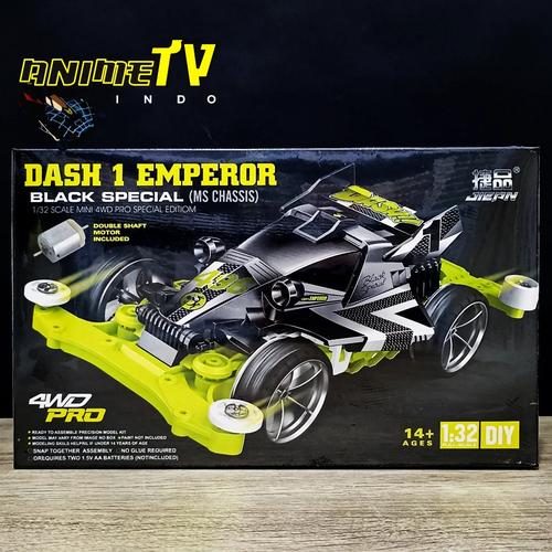 Jual Rep Tamiya Mini 4wd Dash 1 Emperor Black Special Merk Jiepin ...