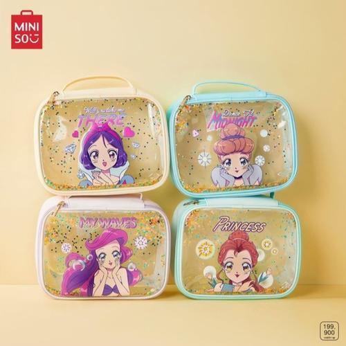 Jual Tas Kosmetik Cantik - Miniso Disney Manga Princess Cosmetic Bag ...