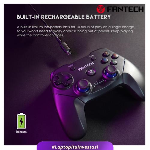 Jual fantech revolver ii wgp12 wireless gamepad gaming - WGP12, Hitam ...