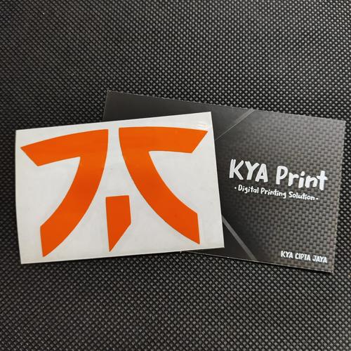 Jual Premium Cutting Sticker VALORANT Fnatic Team - Kota Bekasi ...