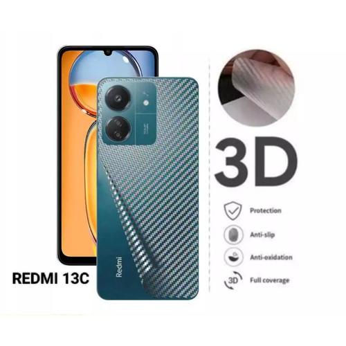 Jual Skin Carbon 3D Redmi 13C Back Skin Cover Transparan - Kota ...