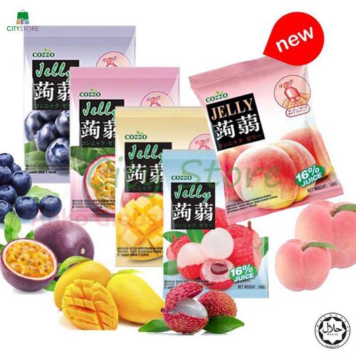Promo Cozzo Konyaku Jelly - Cozzo Zero Fat Jelly Pouch 160gr (8x20gr ...