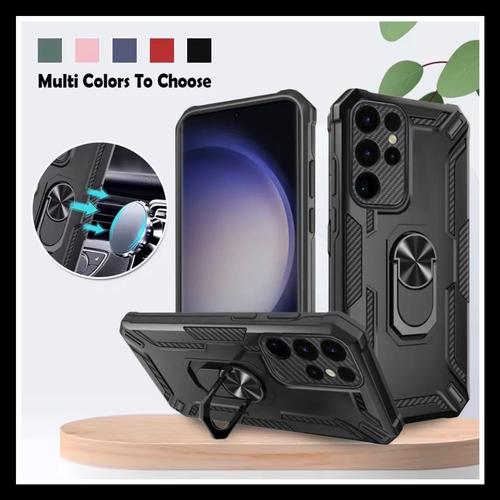 Jual Samsung Galaxy S24 Ultra 5G Duty Armor Ring Original Case Hard ...