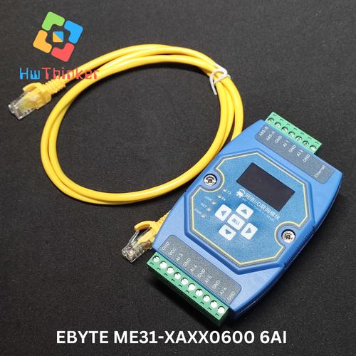 Jual EBYTE ME31-XAXX0600 6AI ModBus Gateway TCP RTU I/O Networking RS485 Ethernet Analog and ...