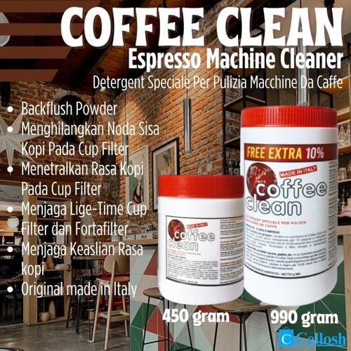 Promo Coffee Clean Bubuk Descaler Detergen Pembersih Mesin Kopi ...