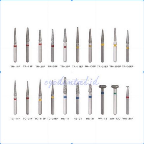 Jual Dental Diamond Bur High Speed TR TC RS WR / Mata Bur High Speed ...