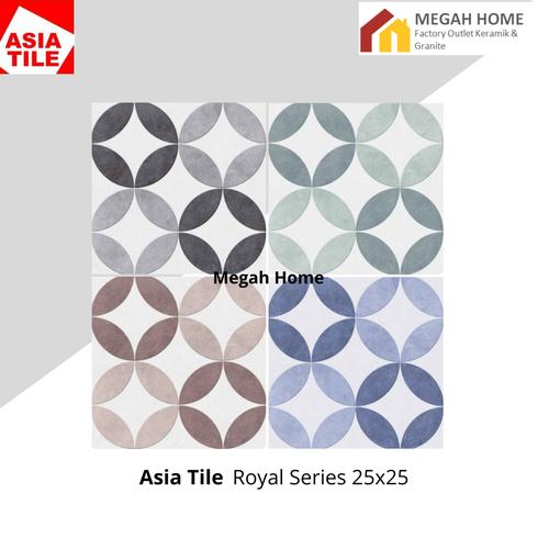Jual Keramik Lantai Asia Tile 25x25 Royal Series - GREY - Kab ...