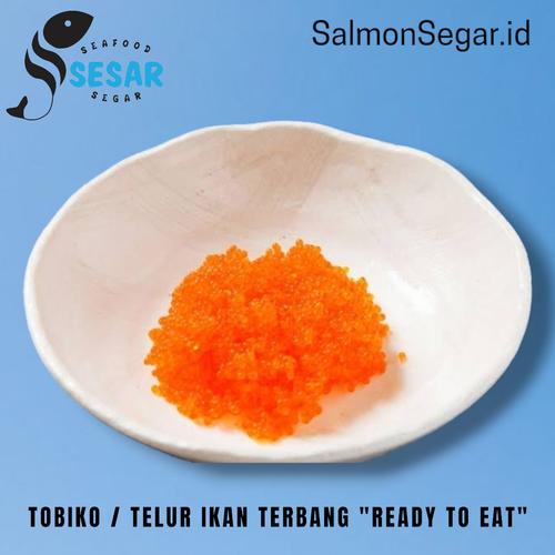 Promo telur ikan salmon / telur ikan tobiko / telur ikan terbang ...