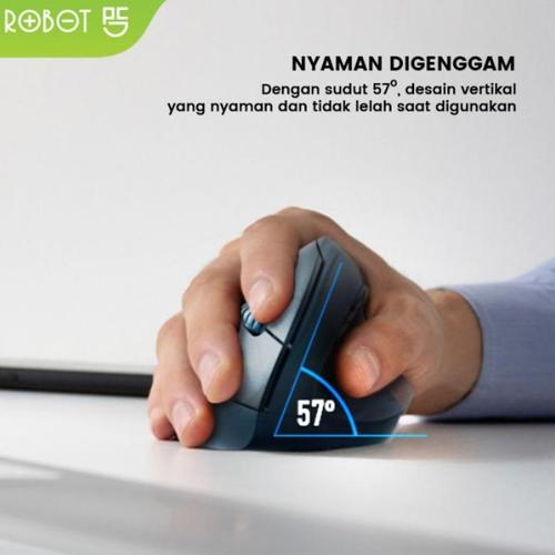 Jual robot guru master 1 mouse bluetooth wireless dual mode vertical ...