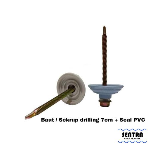 Jual Sekrup / Baut Drilling Roofing + Seal uPVC Rooftop Alderon - Kota ...