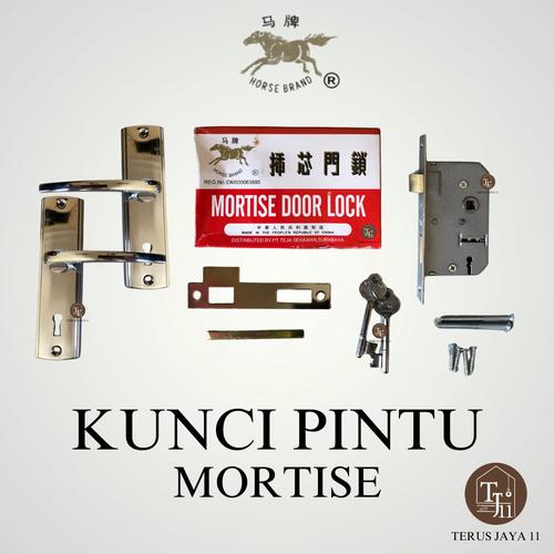 Jual MORTISE Handle Gagang Kunci Pintu Kuda 955 Besar / Kunci Kuda ...