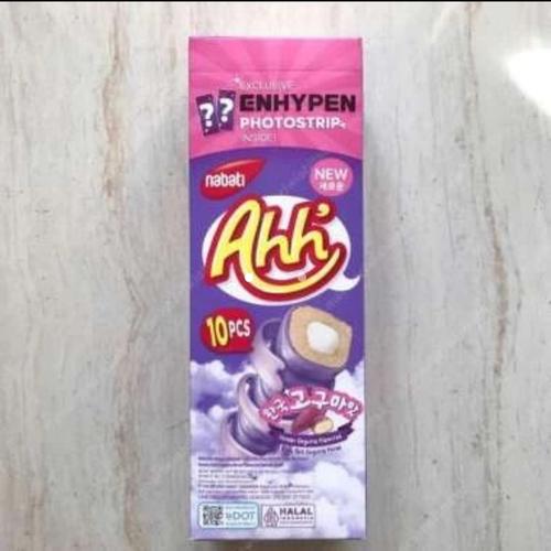 Jual nabati ahh goguma enhypen camilan ubi ungu ala korea Snack roti ...
