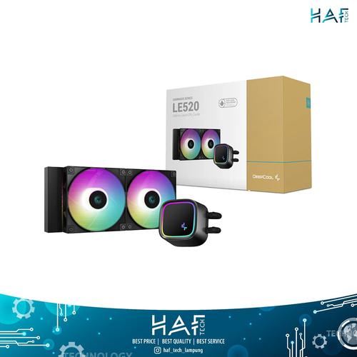Jual DEEPCOOL LE520 BLACK ARGB 240MM LIQUID AIO WATER CPU COOLER - Kota ...