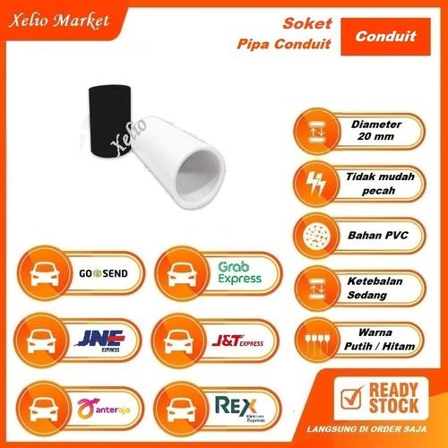 Jual Sok Pipa Conduit - Putih - Kota Tangerang - Xelio Market | Tokopedia