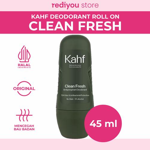 Jual Kahf Antiperspirant Deodorant Roll On Pria 45 ml - Clean Fresh ...