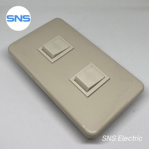 Jual Saklar Seri National Saklar Double Full Color Panasonic model lama ...