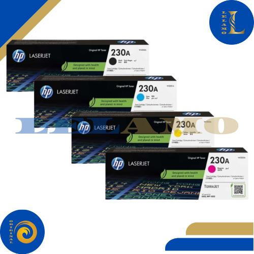 Jual Toner HP LaserJet 230A W2300A W2301A W2302A W2303A (1set) Original ...