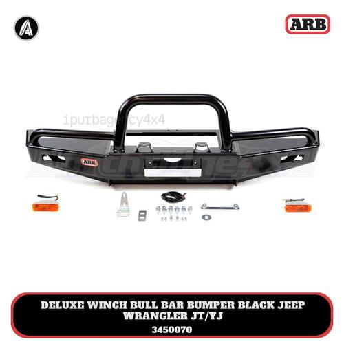 Jual ARB - 3450070 Deluxe Winch Front Bumper For Jeep Wrangler TJ/YJ ...