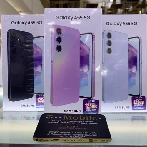 Jual SAMSUNG Galaxy A55 5G RAM 8GB/ 12GB/ 256GB - LILAC - IP67 ...