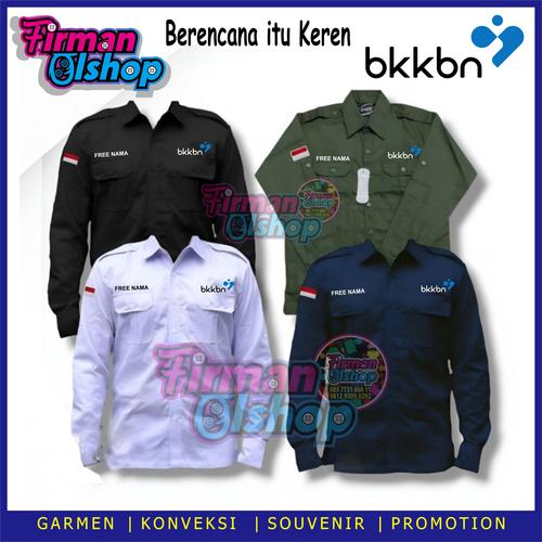 Jual Bigsize Kemeja BKKBN baju BKKBN seragam BKKBN kemeja kerja BKKBN ...
